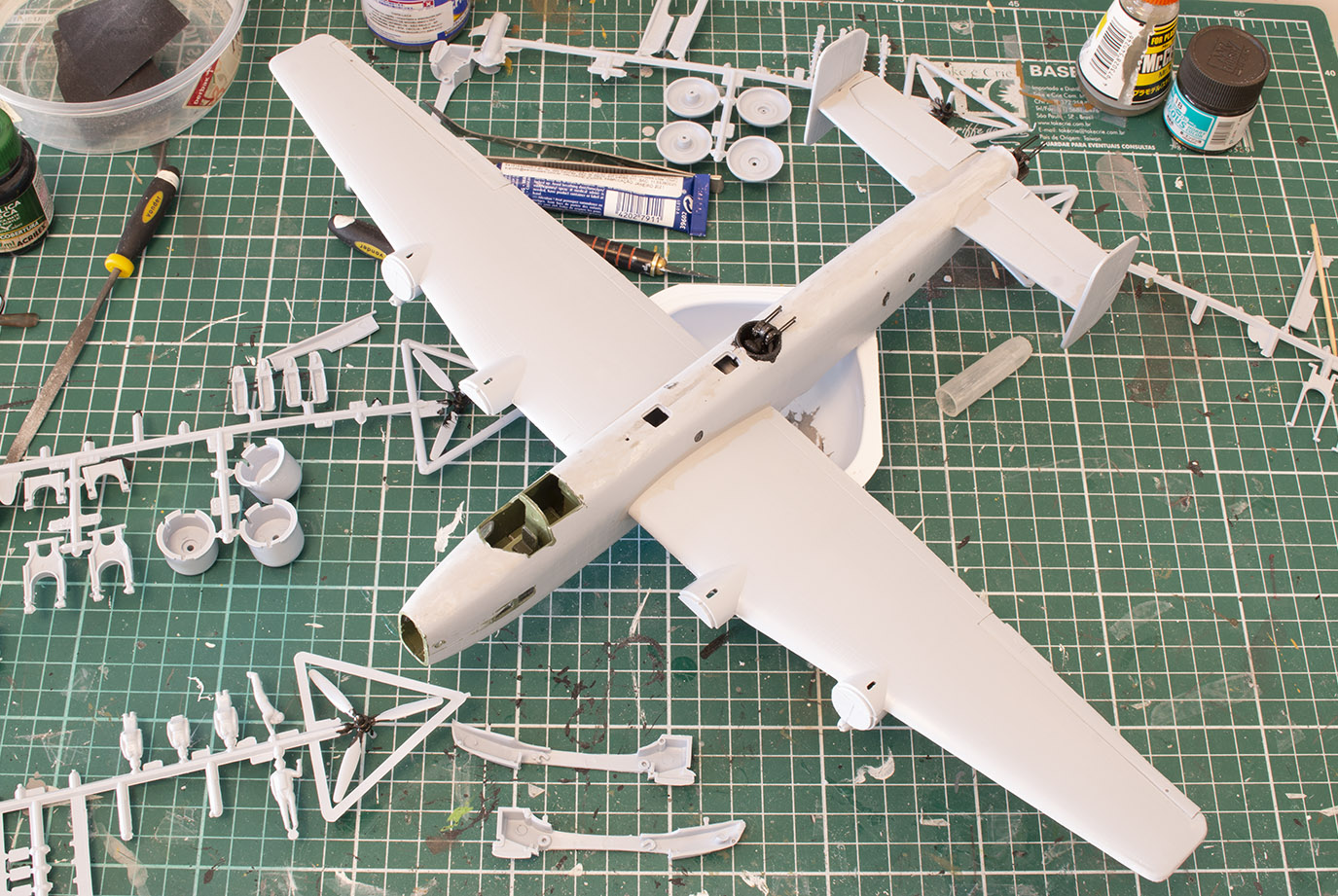 Airfix Halifax B.III (very old!) - Work in Progress - Aircraft ...