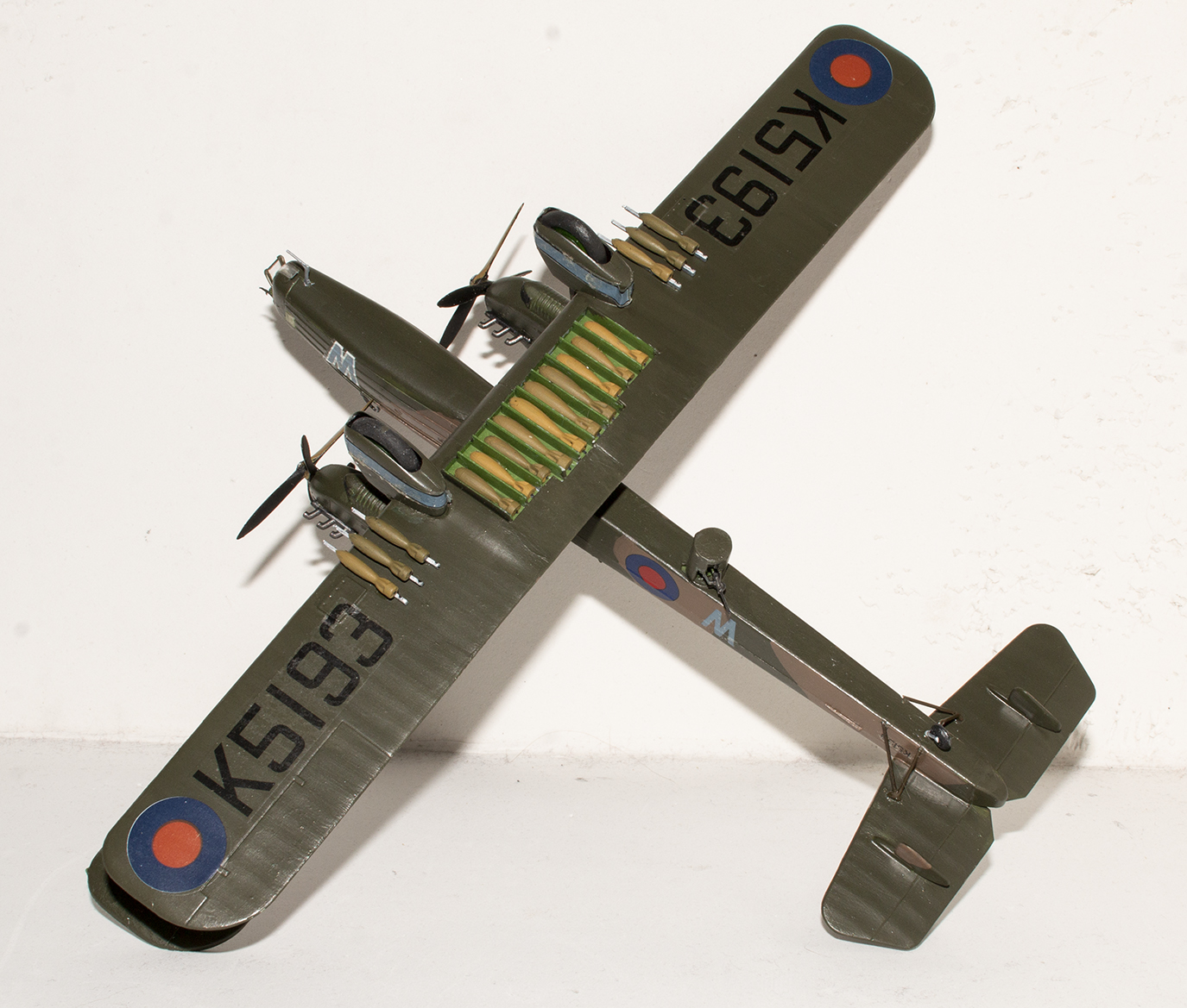 Vintage Matchbox 1/72 Heyford - Ready for Inspection - Aircraft ...