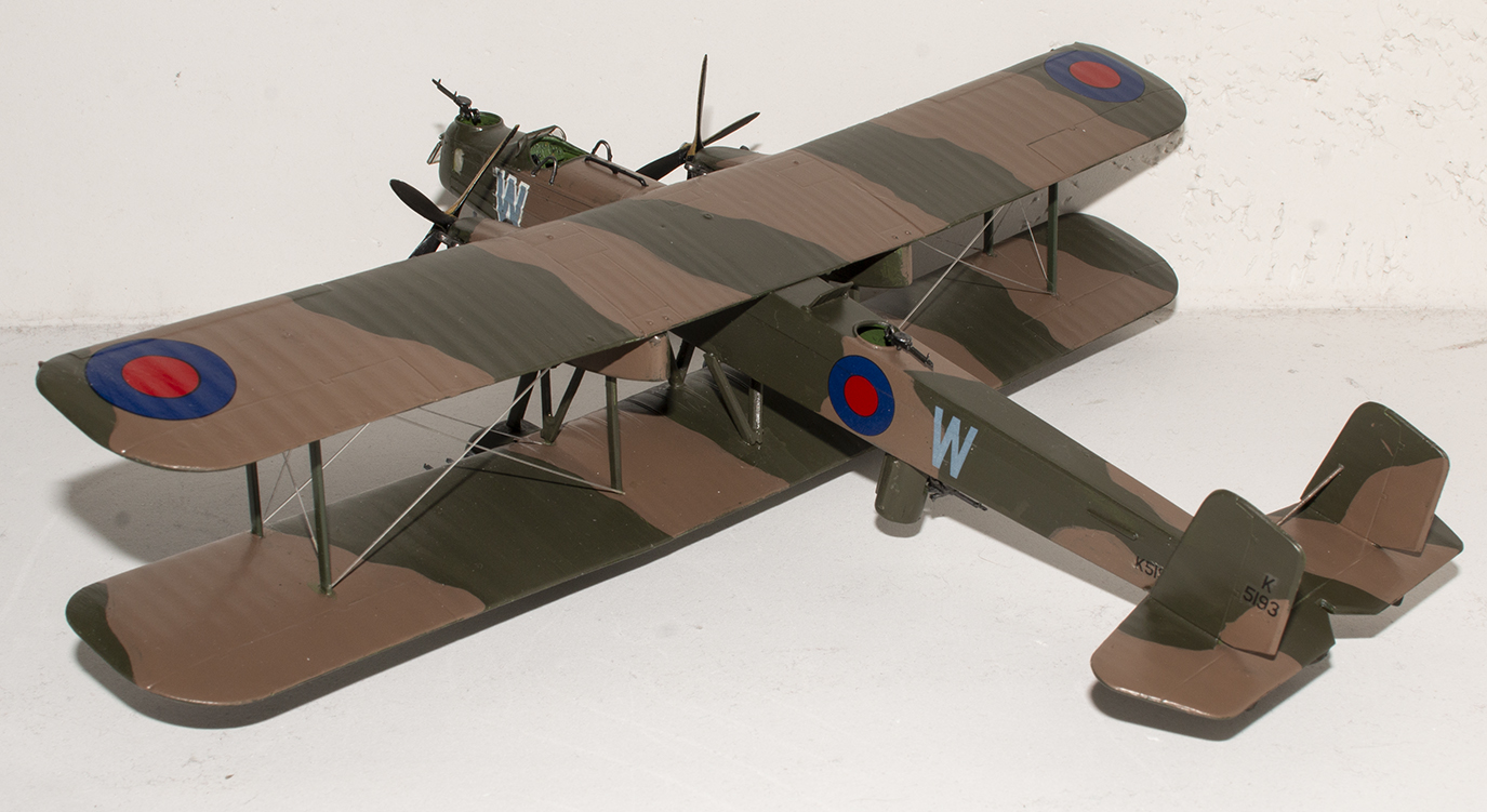 Vintage Matchbox 1/72 Heyford - Ready for Inspection - Aircraft ...